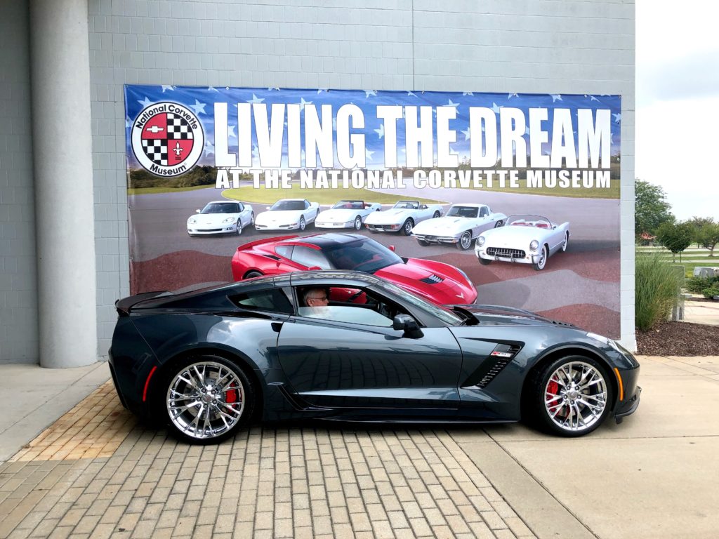 First Shadow Gray Corvette Delivered - National Corvette Museum